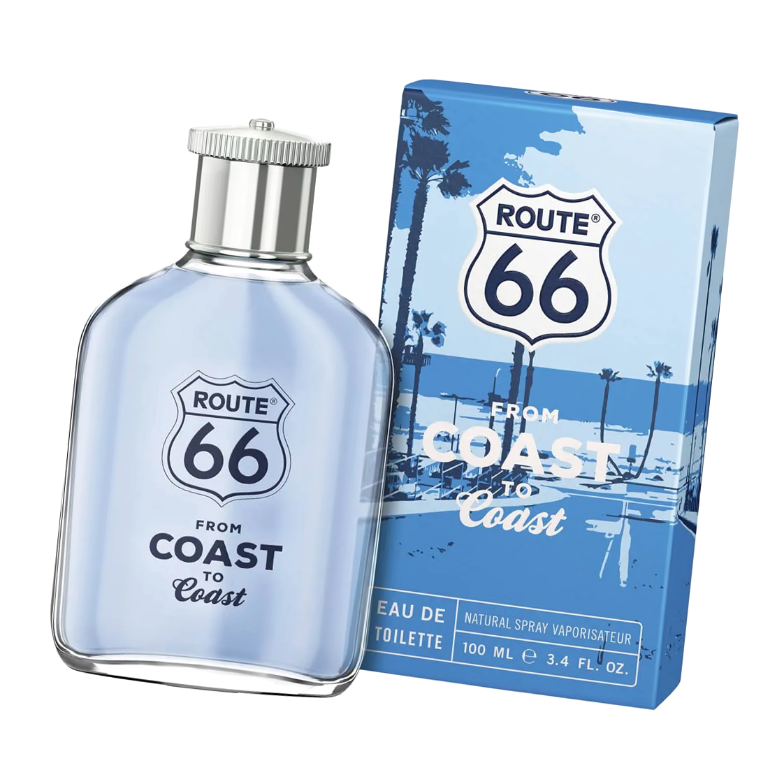 Мужской парфюм Route 66 From Coast To Coast 100 мл / Рут 66 Фром Кост Ту Кост
