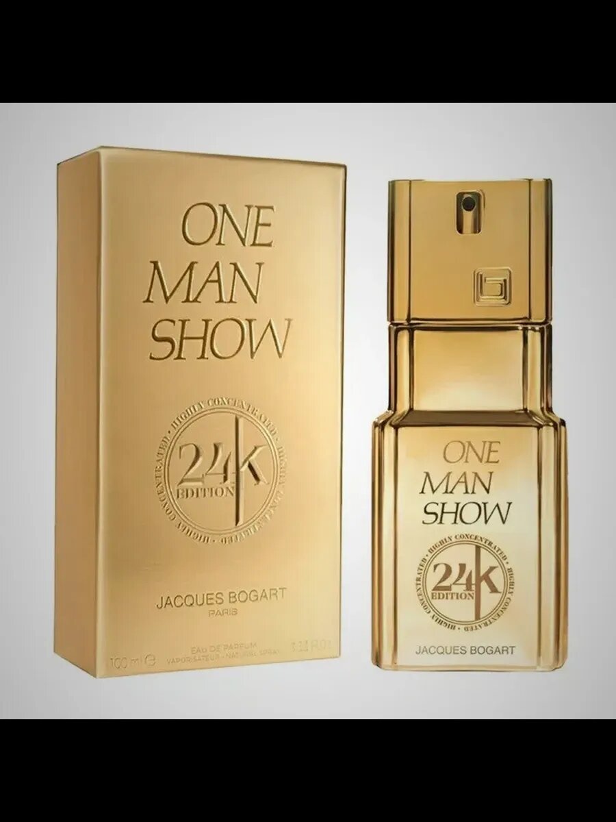 JACQUES BOGART PARIS One Man Show 24K Edition EDP Пар 100 мл