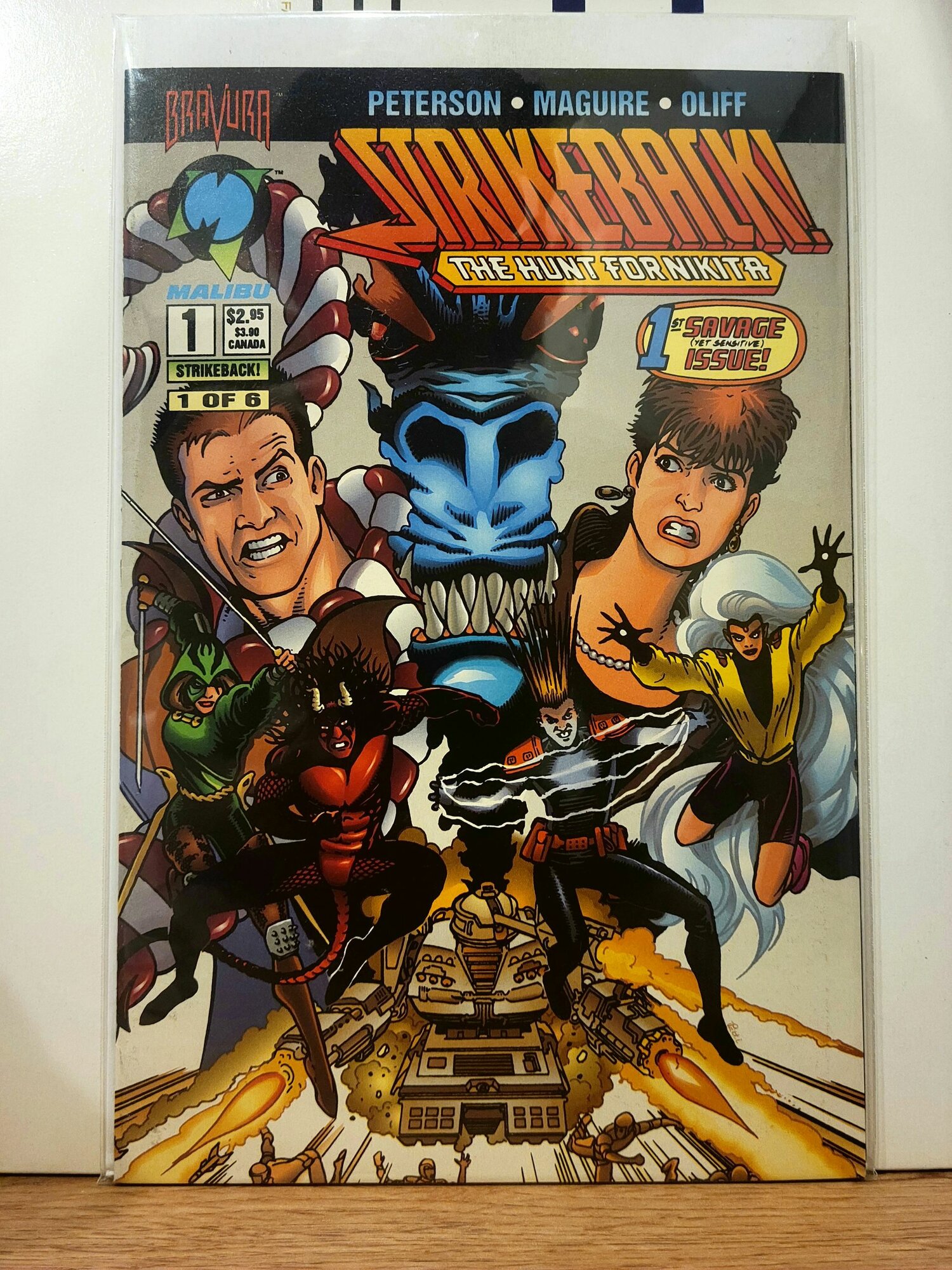 Ретро Комикс Strikeback #1. 1993 Год. Оригинал!