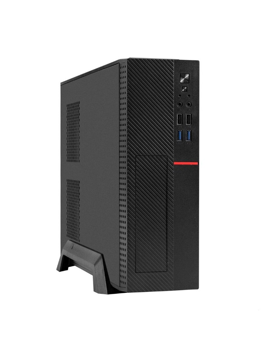Корпус для ПК Exegate MI-307U2 черный, Desktop без блока питания