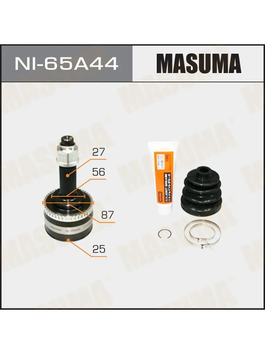 ШРУС для а/м Nissan Primera (P11, P12) 95-05 наружный 25 x
