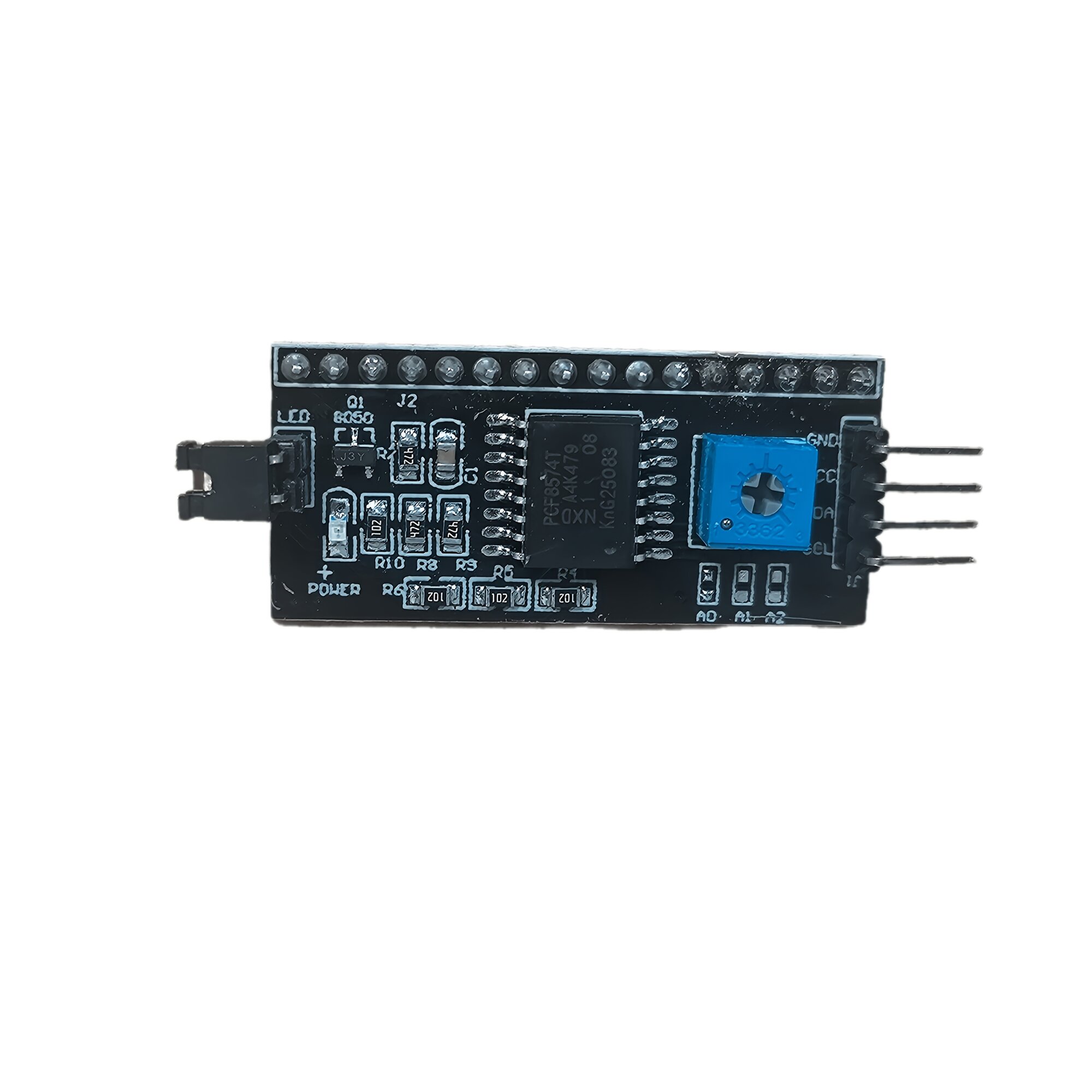 Плата адаптера IIC I2C для LCD 1602 2004, PCF8574, интерфейс TWI SPI, 10 шт.