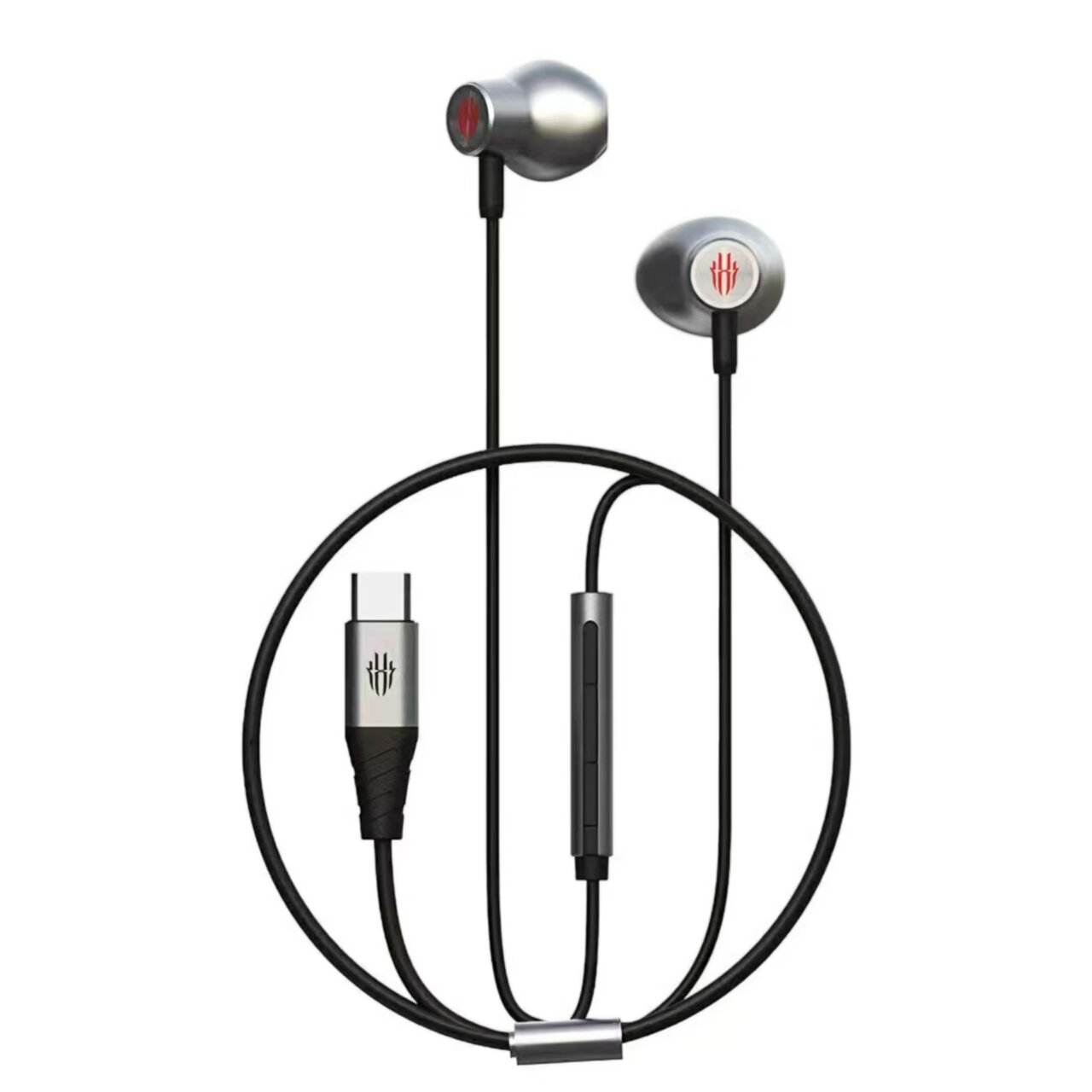 Проводные наушники Nubia Red Magic Gaming Headset, цвет серебристый