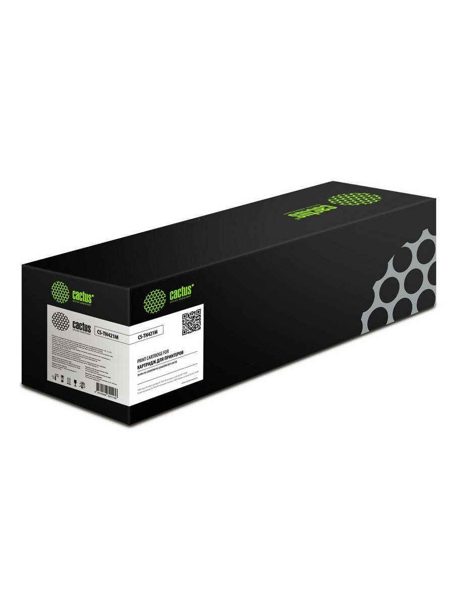 Картридж лазерный CACTUS CS-TN421M пурпурный ((1800стр.) для Brother HL-L8260CDW/HL-L8360CDW) (CS-TN421M)