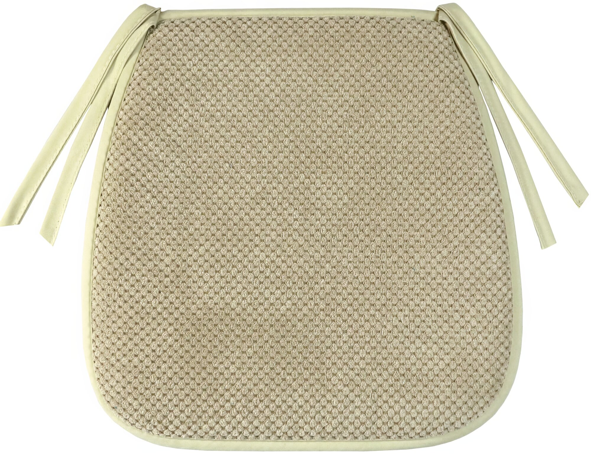 Галета для стула Linen Way Цитус 38/27x40x3 см цвет бежевый