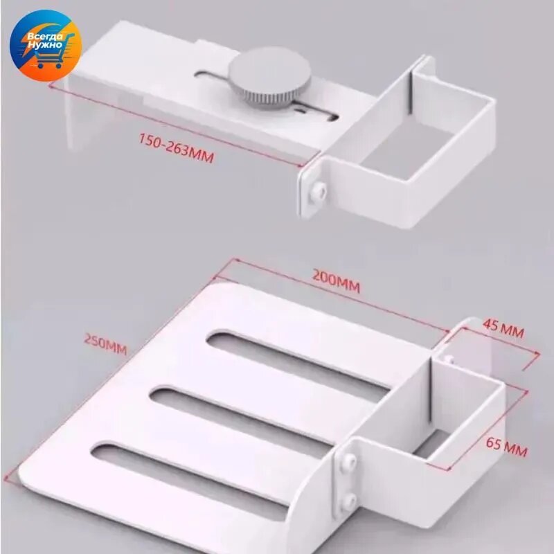 Подвесное крепление для ПК 65*45MM Использование квадратной ноги рис. реакционер