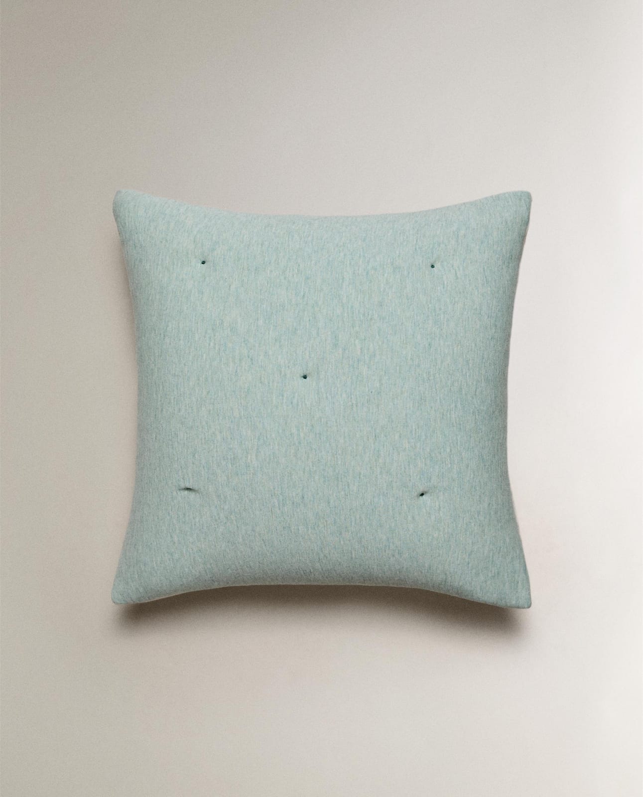 Наволочка декоративная ZARA HOME двусторонняя детская Jersey, зеленый, 40 x 40 см 4600/007/500-62