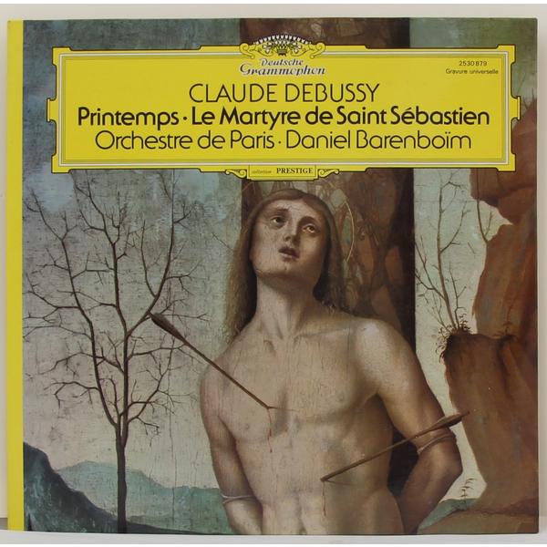 Винтажная виниловая пластинка DEBUSSY - PRINTEMPS, LE MARTYRE DE SAINT SEBASTIEN (DANIEL BARENBOIM)
