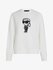 Толстовка Karl Lagerfeld Icon, размер 40, , белый