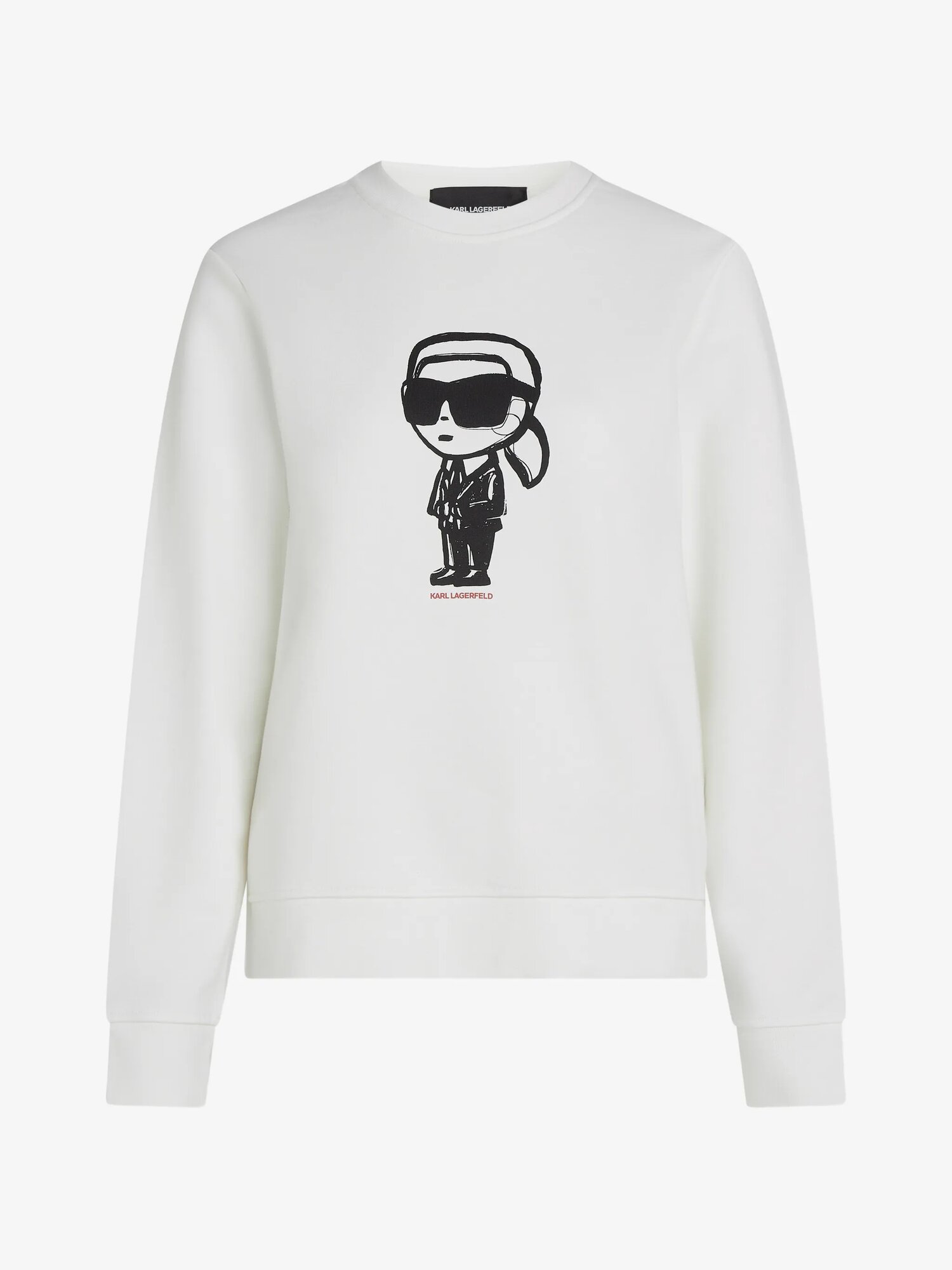 Толстовка Karl Lagerfeld Icon, размер 40, , белый