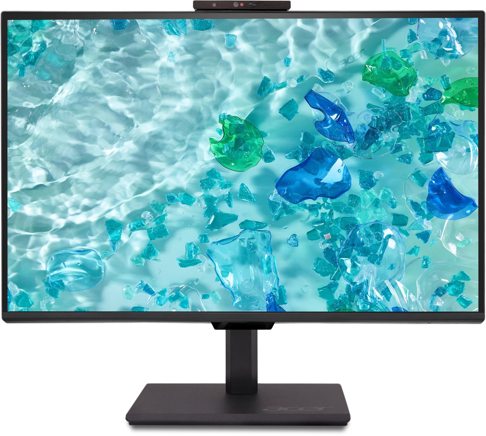 Монитор Монитор Acer 27" Vero B278UGbemiqprcuzx черный IPS LED 16:9 HDMI M/M Cam матовая HAS Piv 350cd 178гр/178гр 2560x1440 120Hz FreeSync DP 2K 10.24кг