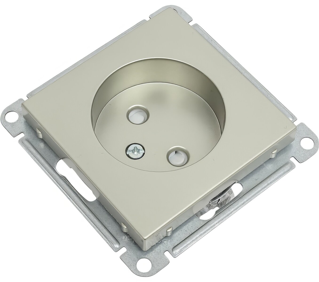 Розетка, шампань WESSEN 59 Systeme Electric RS16-151-4-86
