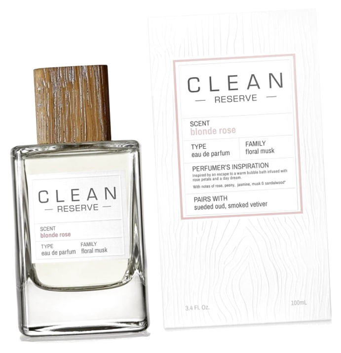 Clean Blonde Rose парфюмерная вода унисекс 100 мл - Клин Блонд Роуз аромат для женщин и мужчин