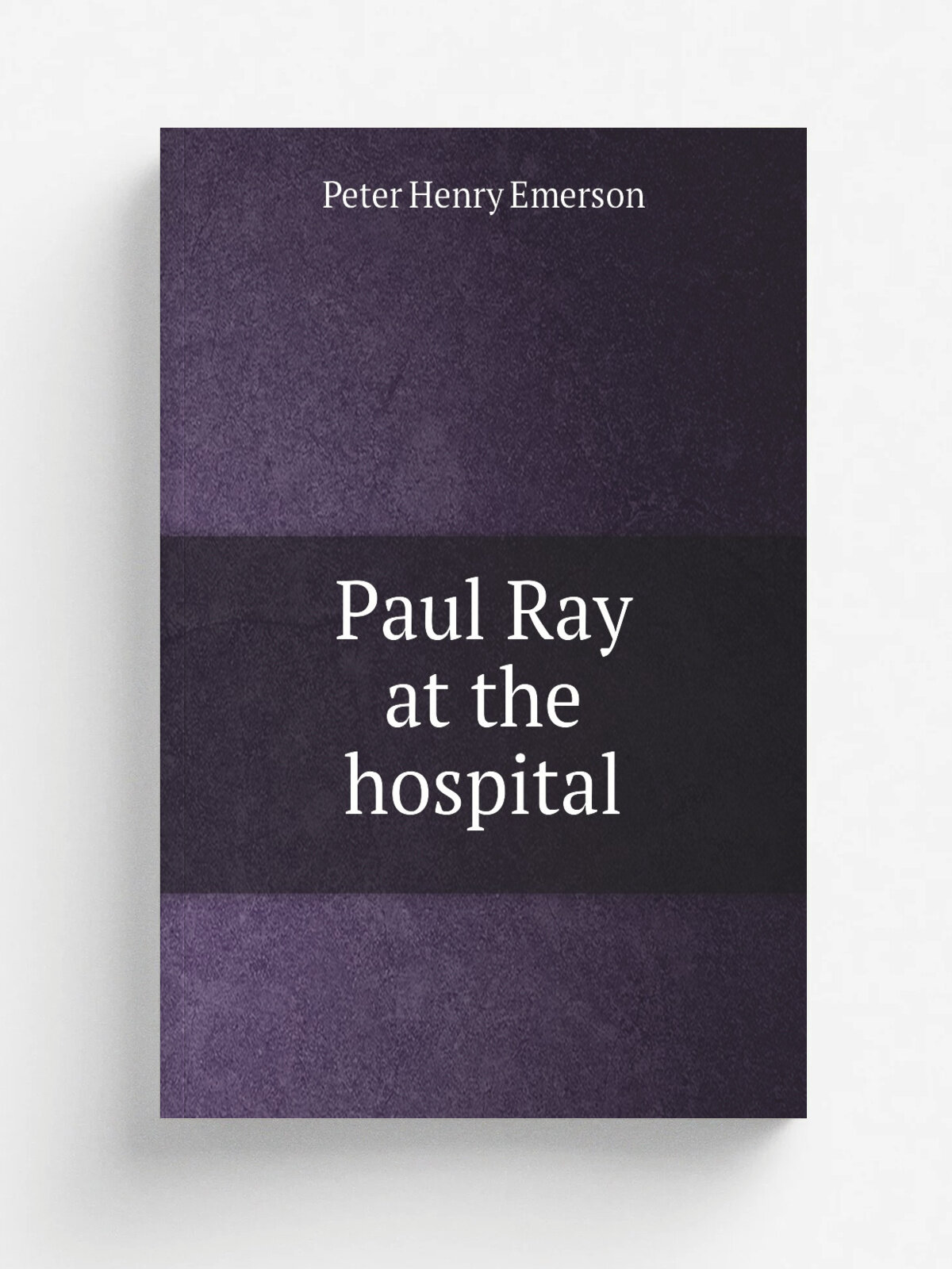 Paul Ray at the hospital | Peter Henry Emerson | 1882 | Репринт