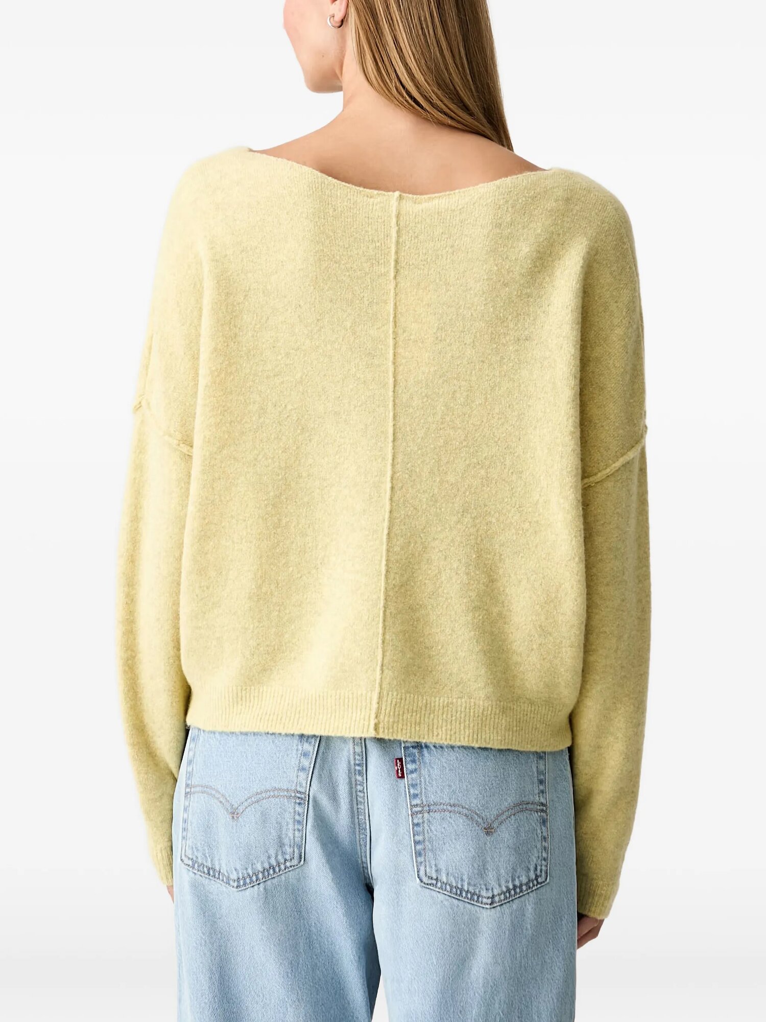Свитер American Vintage Damsville sweater, размер M-L, , yellow — фото 1