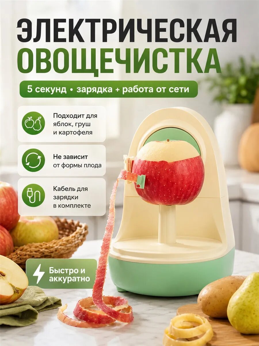 Чистилка для яблок электрическая