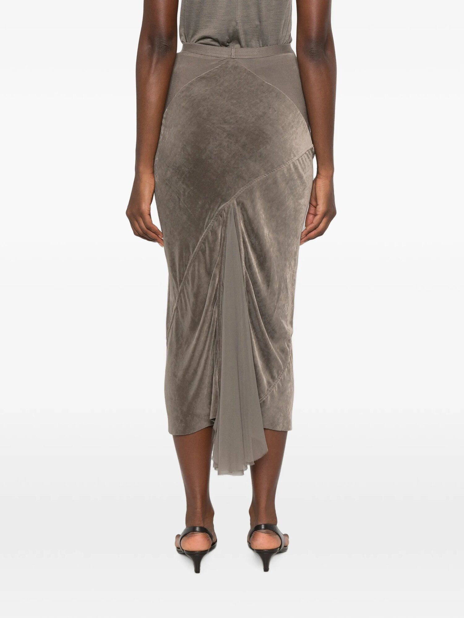Юбка Rick Owens, размер 40, grey — фото 1