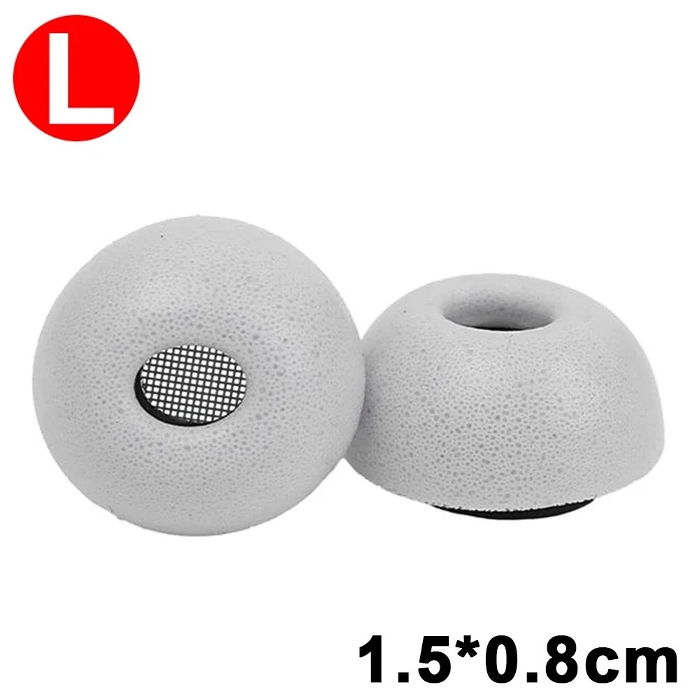Серые амбушюры для Samsung Galaxy Buds 4 Pro, L