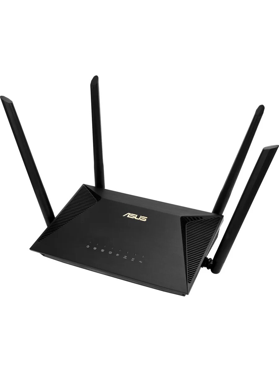 Роутер беспроводной Asus RT-AX53U AX1800 черный