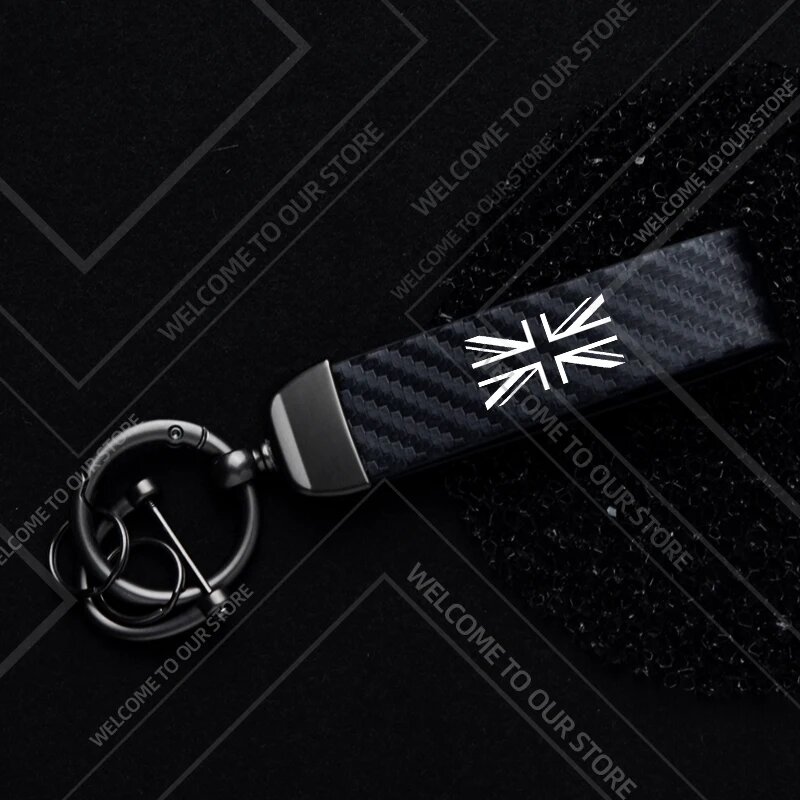 1 шт. автомобильный брелок с логотипом Union Jack для Mini Cooper S JCW F55 F56 F57 Union Jack Logo