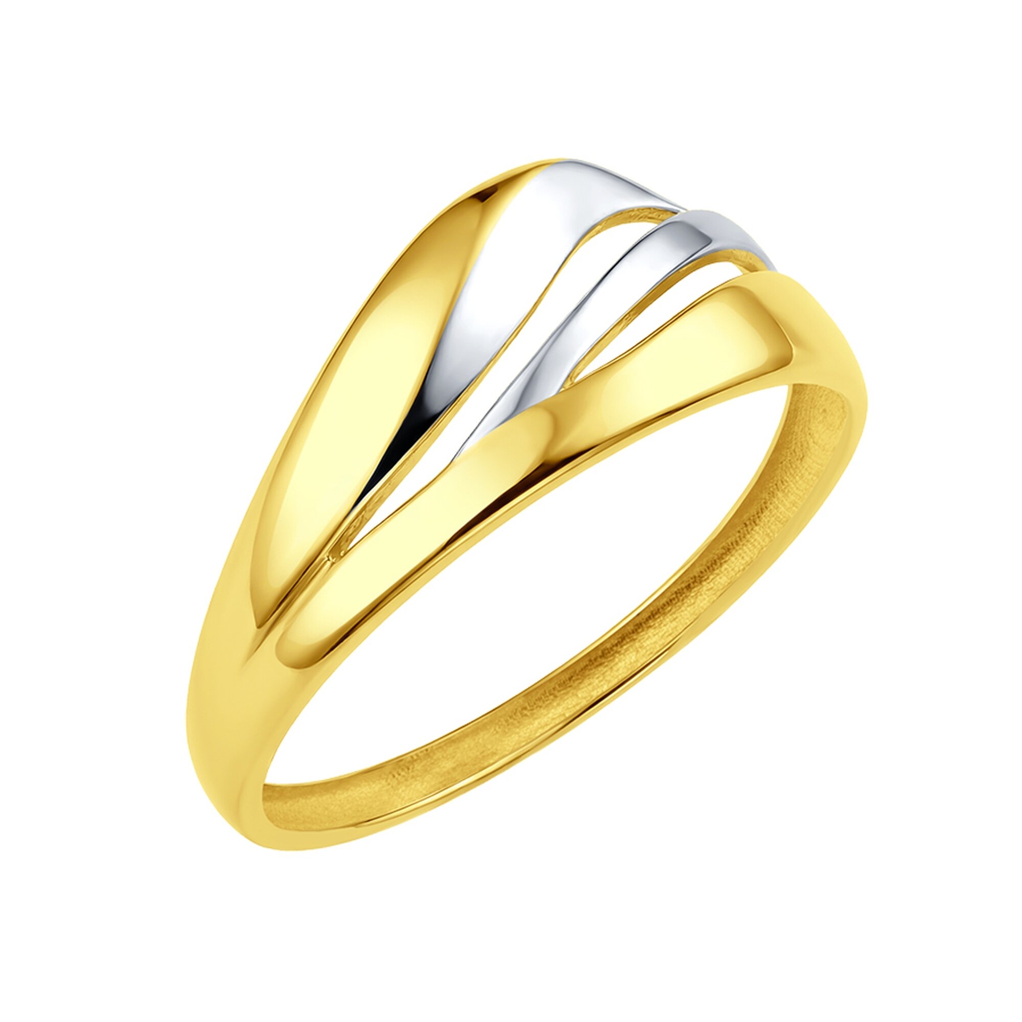 Кольцо Diamant online, желтое золото, 585 проба