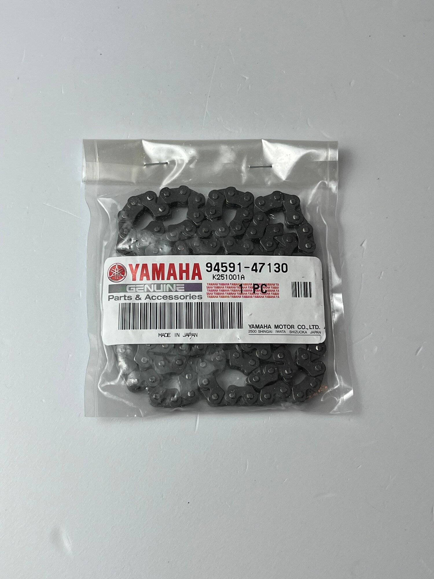 Цепь ГРМ мотоцикла YAMAHA. Артикул 94591-47130 (оригинал)