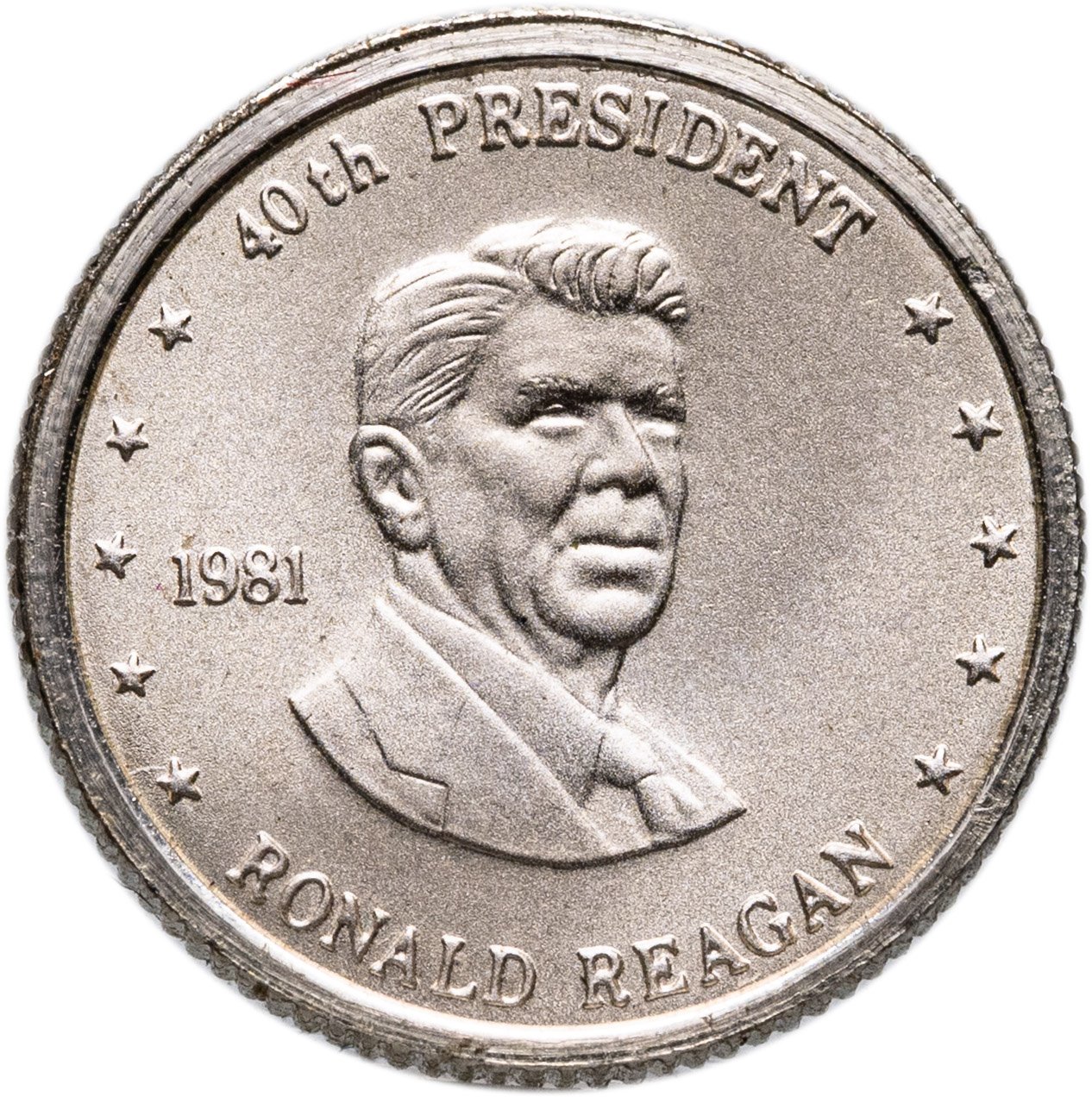 Жетон, США Рональд Рейган 1981 год