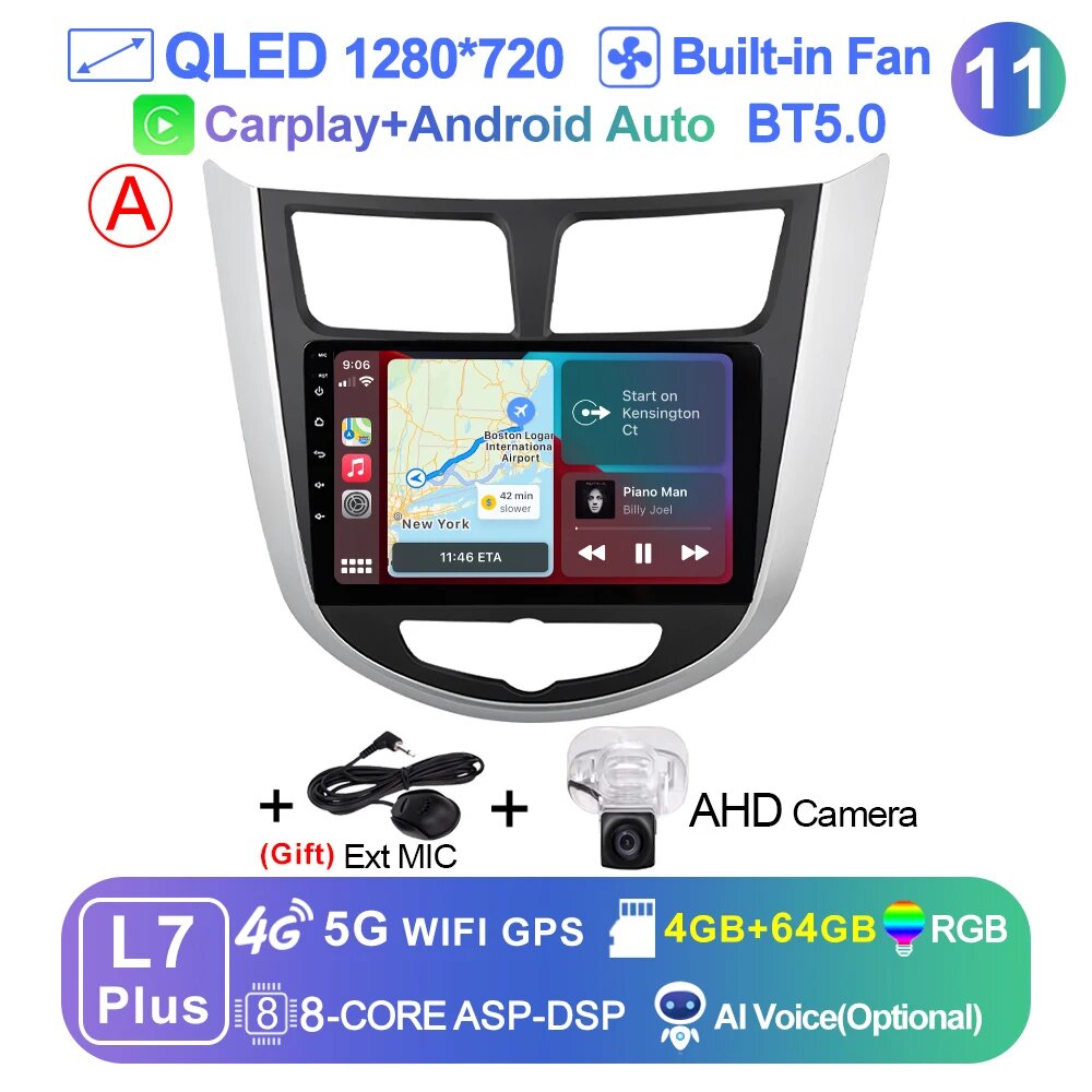 LEHX Pro HIFI DSP Android 2din Автомобильный радиоприемник Мультимедийный A L7 Plus(4-64GB)CAM
