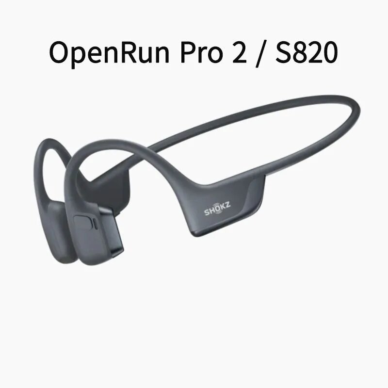 SHOKZ Наушники беспроводные с микрофоном, Bluetooth, USB Type-C, серый