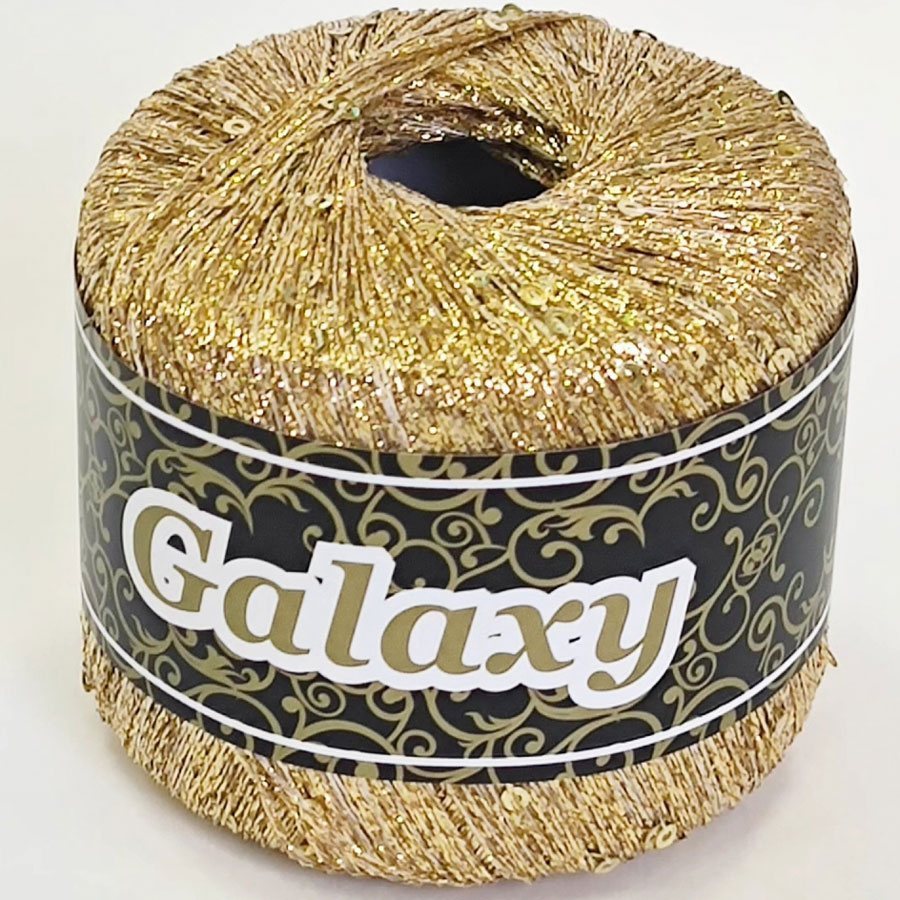 Пряжа Seam GALAXY 9018 жёлтое золото (2 мотка)