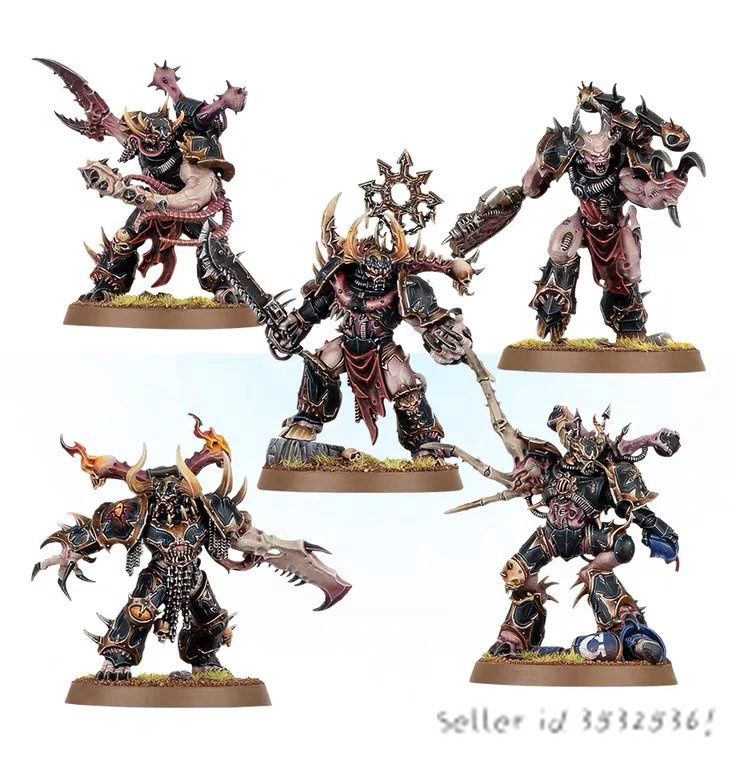 CHAOS SPACE MARINES POSSESSED / Вархаммер 40к смола / Warhammer 40000 миниатюры