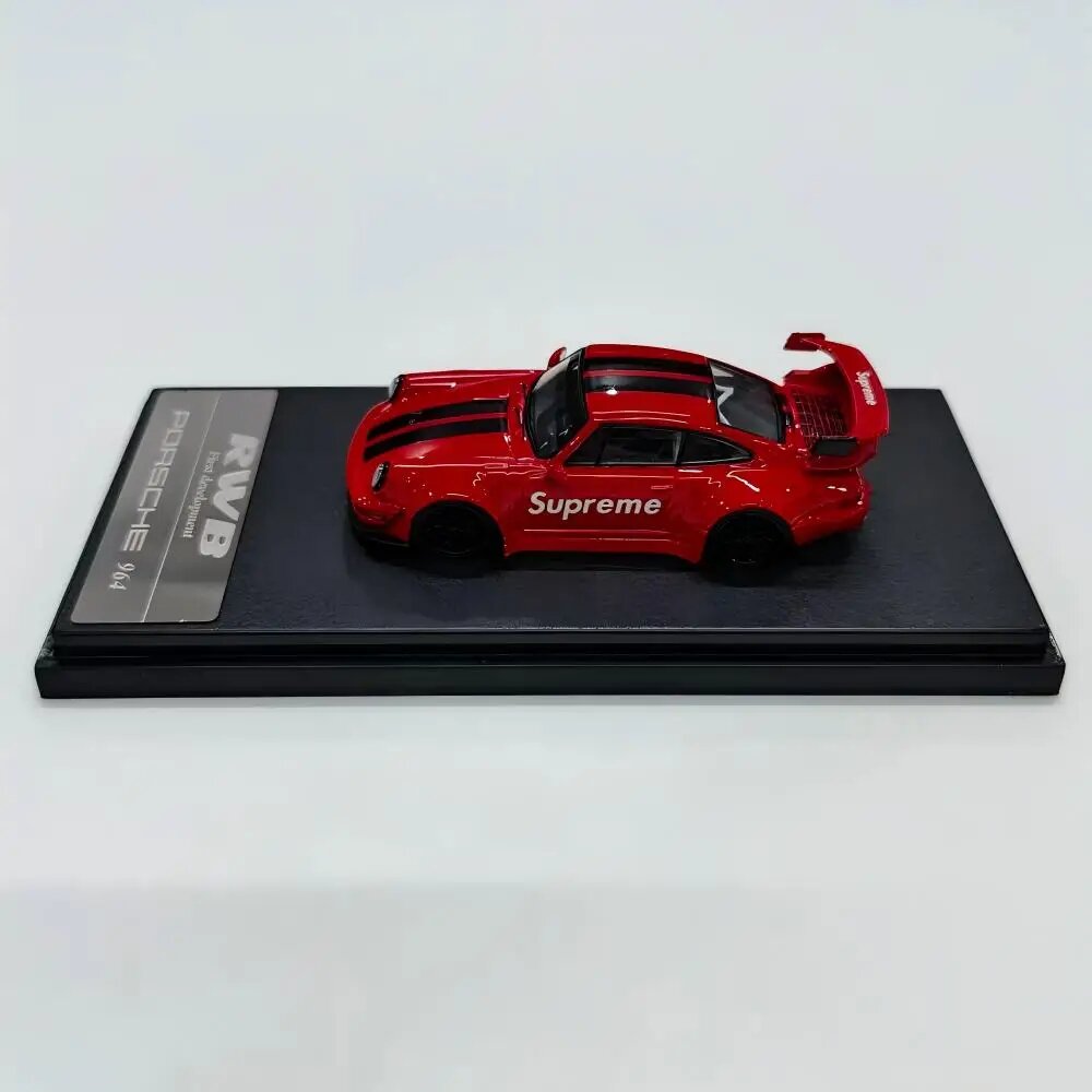 HI-STORY 1:64 RWB 964 Статическая модель автомобиля из металла RWB 964 Red