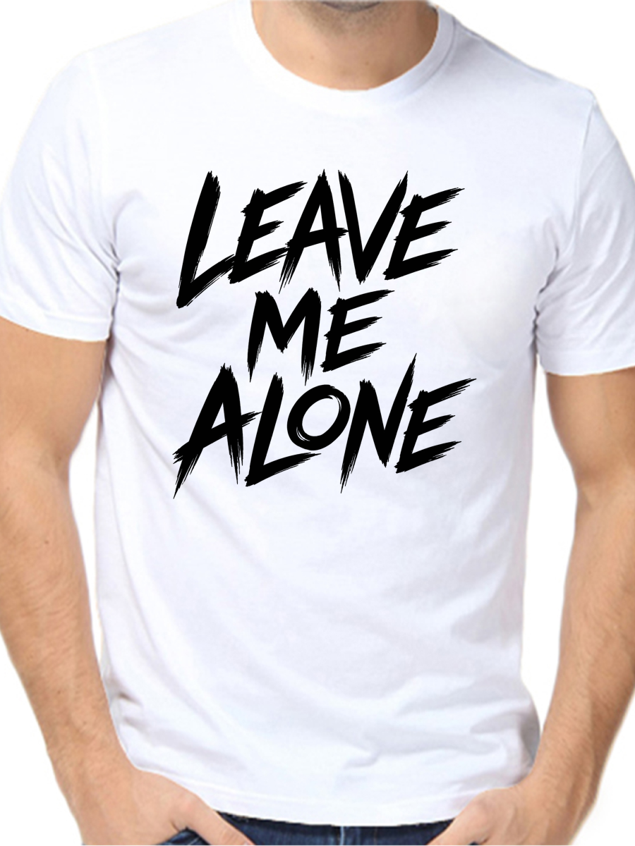 Футболка Leave Me Alone