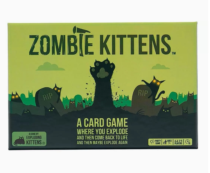 Зомби-кот: Настольная игра с призрачными котиками
