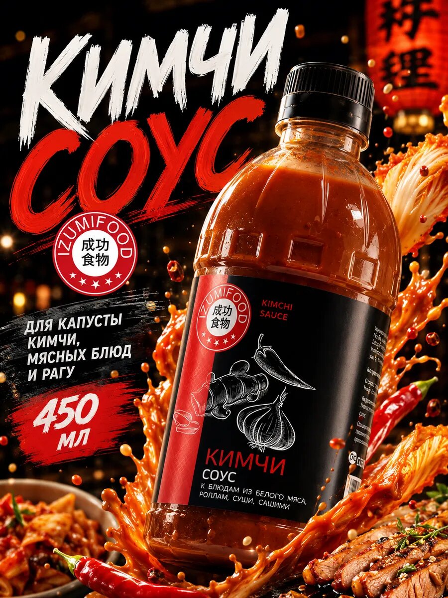 Соус Кимчи, острый, 450 мл
