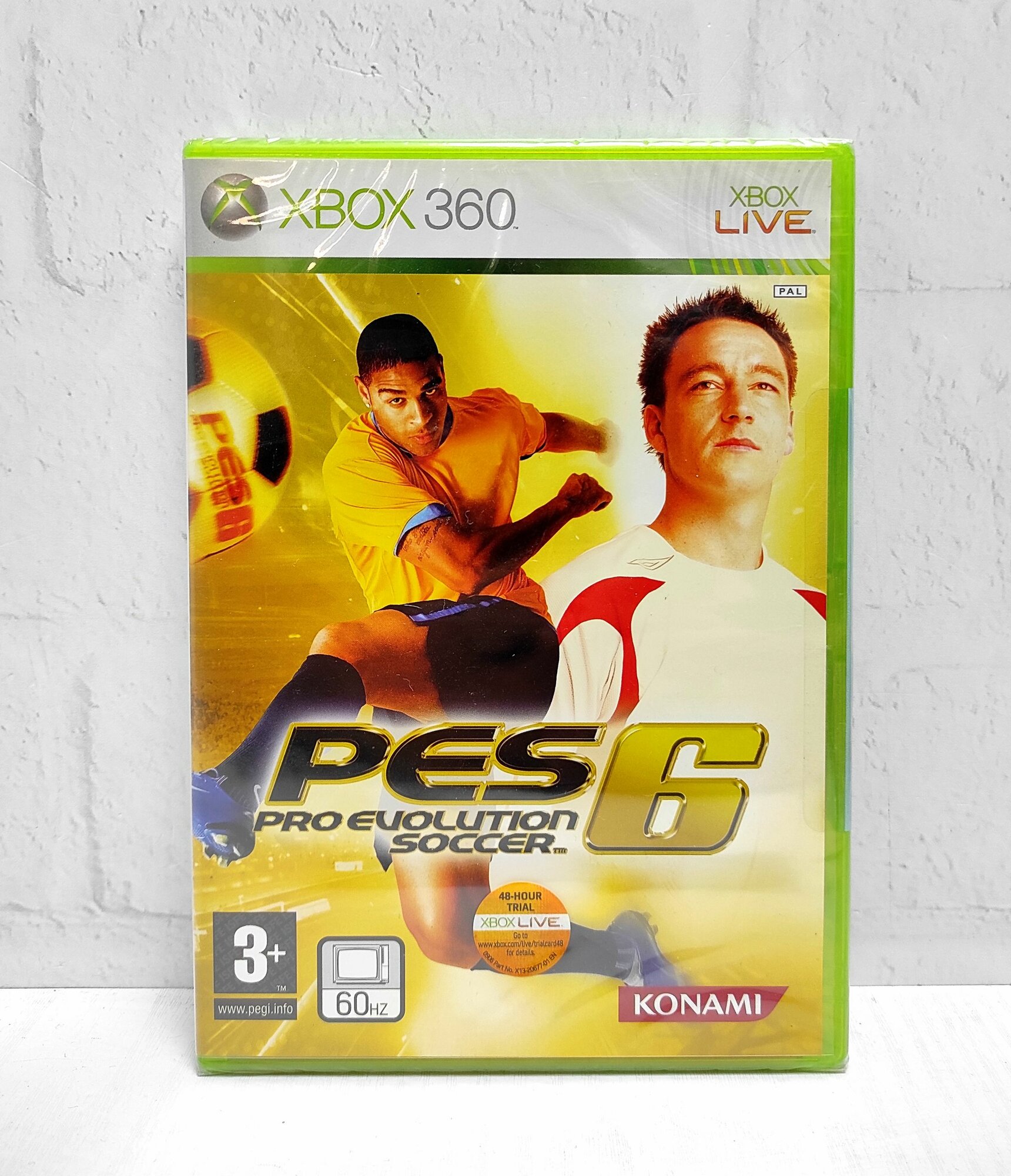 Pro Evolution Soccer 6 Английский язык Видеоигра на диске Xbox 360