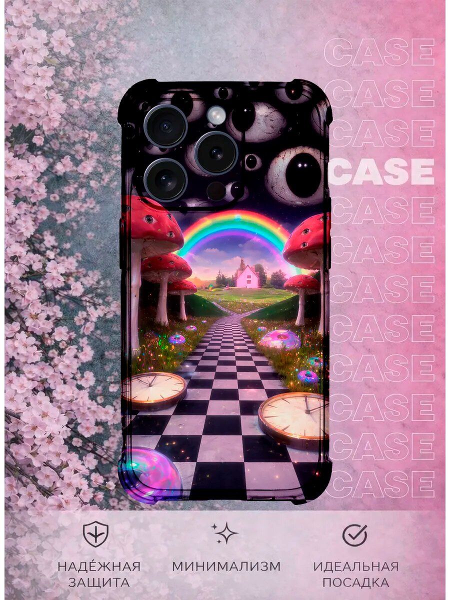 Чехол на iPhone 16 Pro Max с принтом Dreamcore