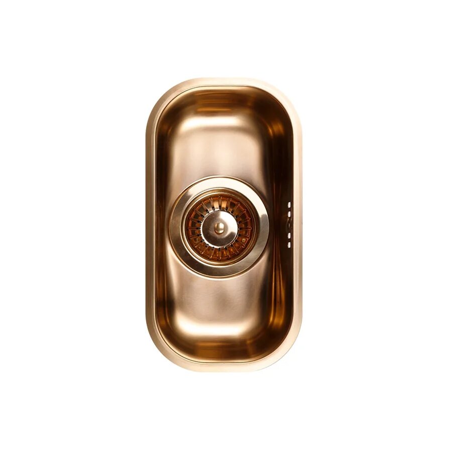 Мойка VARIANT 70 MONARCH COPPER 165X300 в компл. с выпуском без сифона,