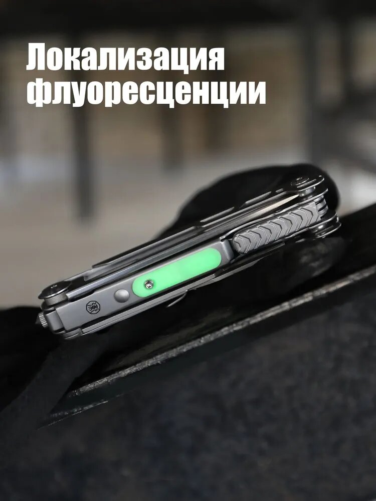 Мультитул 10 в 1 с ножницами, ножом и пилой для кемпинга и туризма, карманный инструмент