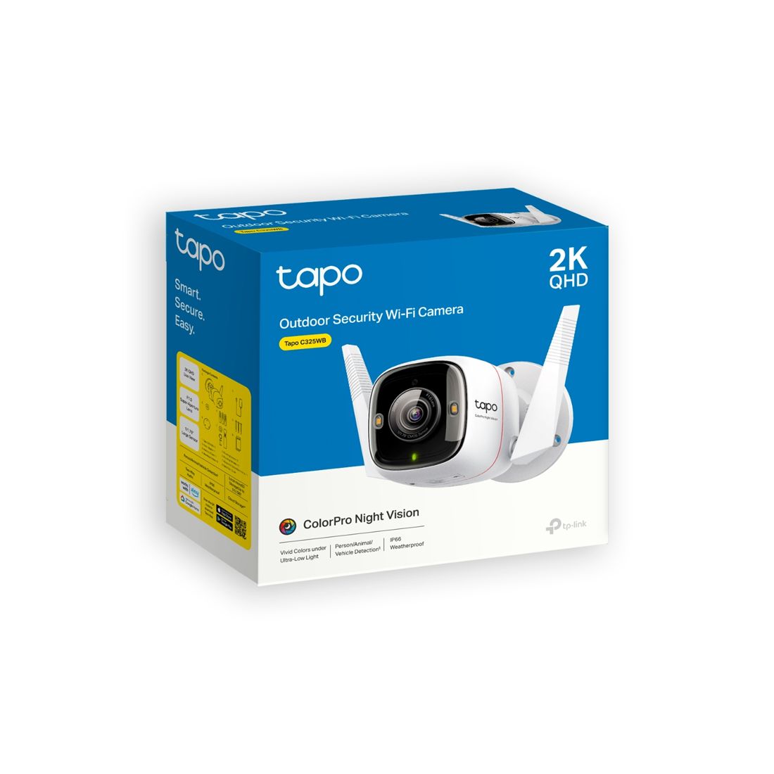 TP-Link Tapo C325WB Уличная камера видеонаблюдения с поддержкой Wi-Fi