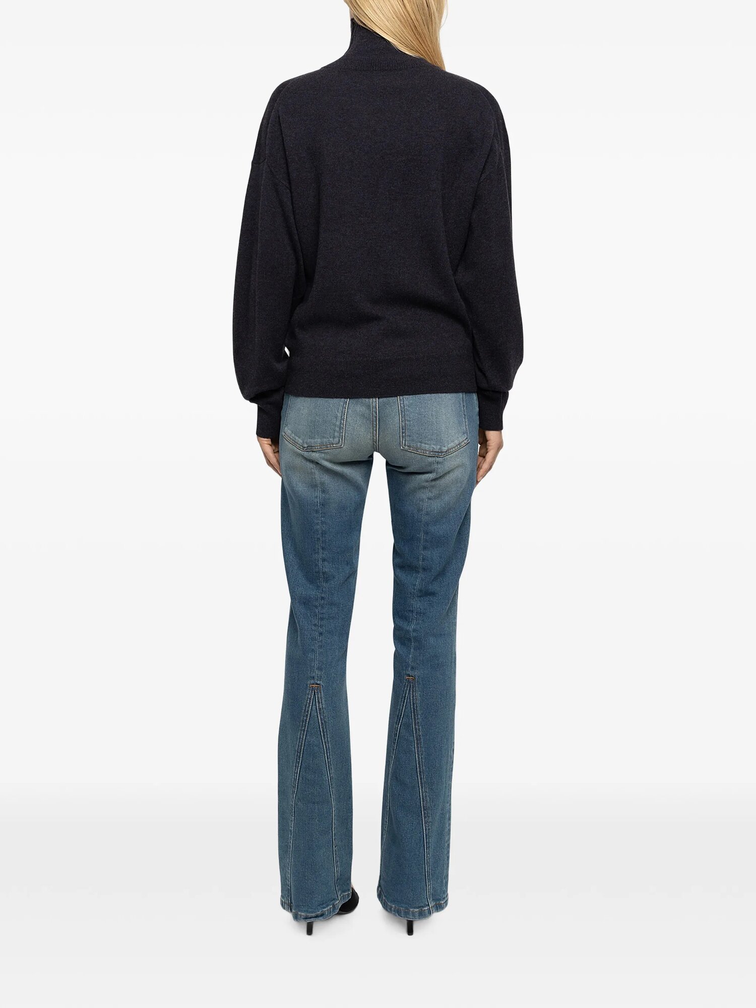 Свитер ZADIG & VOLTAIRE Souly, размер 34, , синий — фото 1