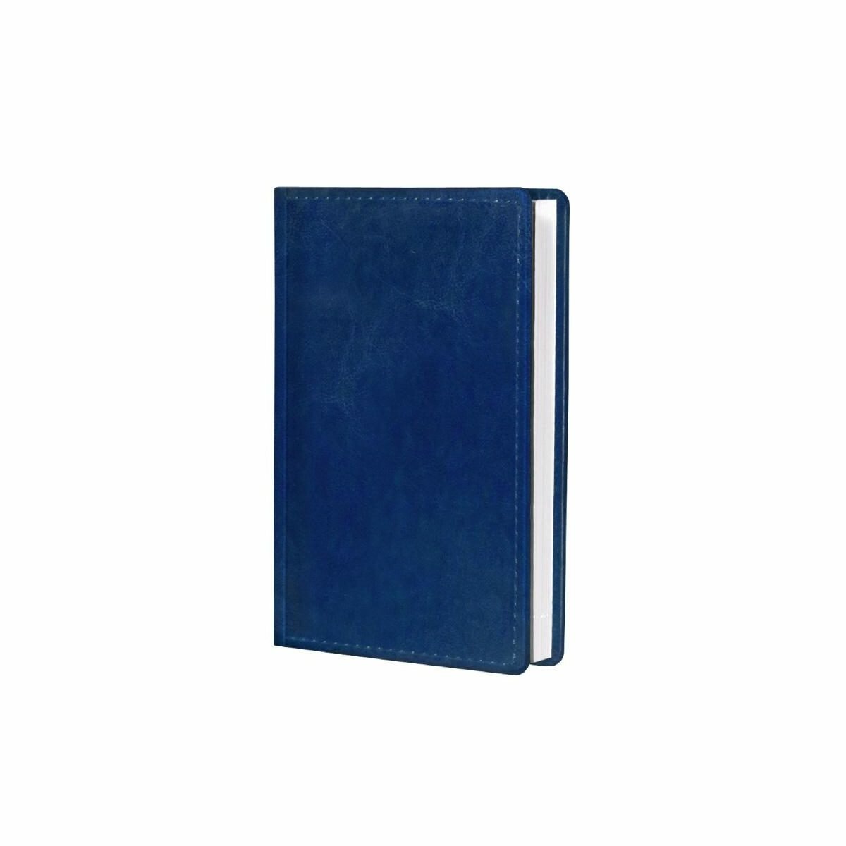 Ежедневник недатированный А6 Attache Agenda (160 листов) обложка кожзам, синяя