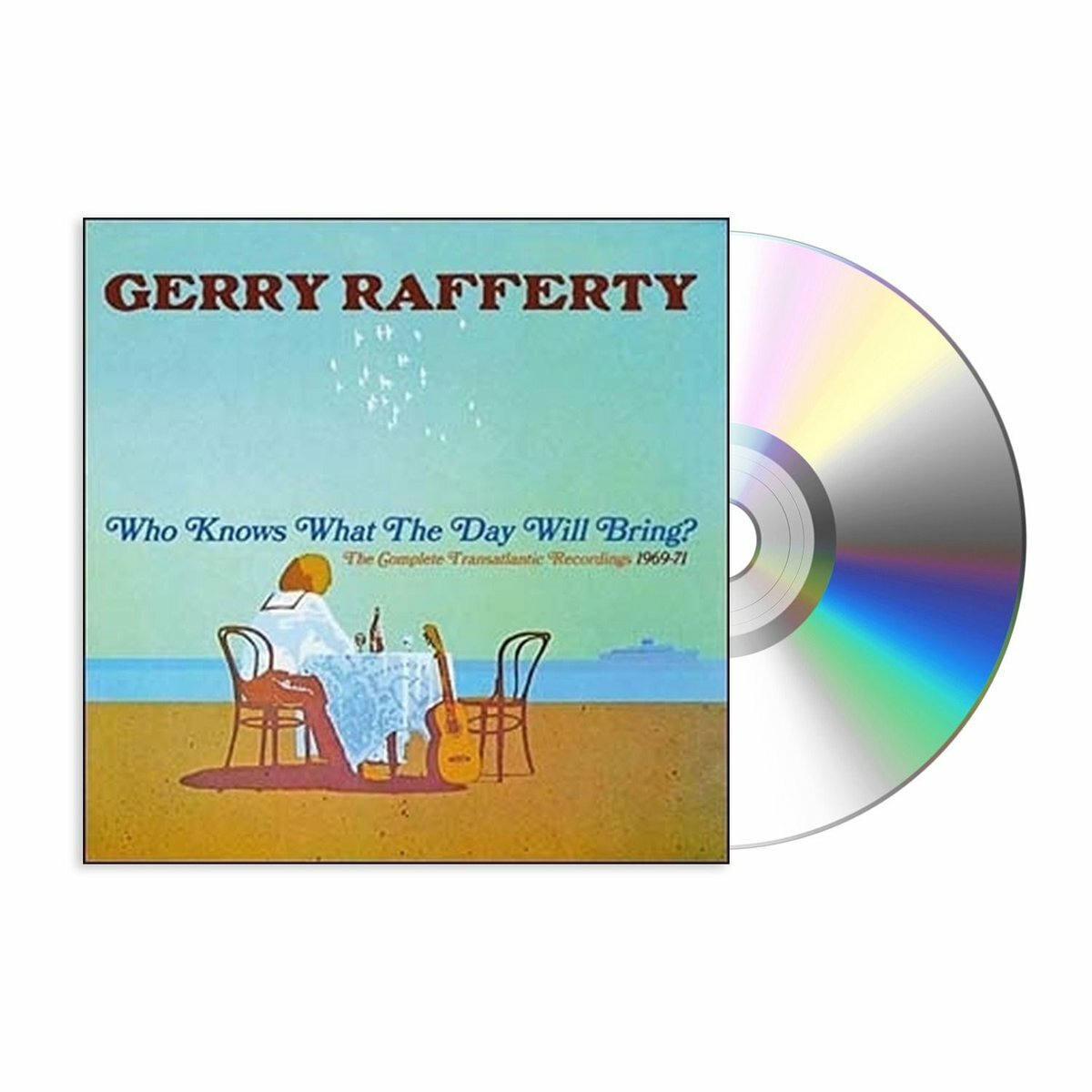 Музыка CD Gerry Rafferty - Who Knows What The Day Will Bring: The Complete Transatlantic Recordings 1969-1971 / 2019, 1CD