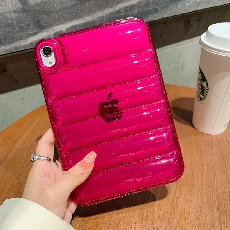Чехол силиконовый Jacket Hot Pink