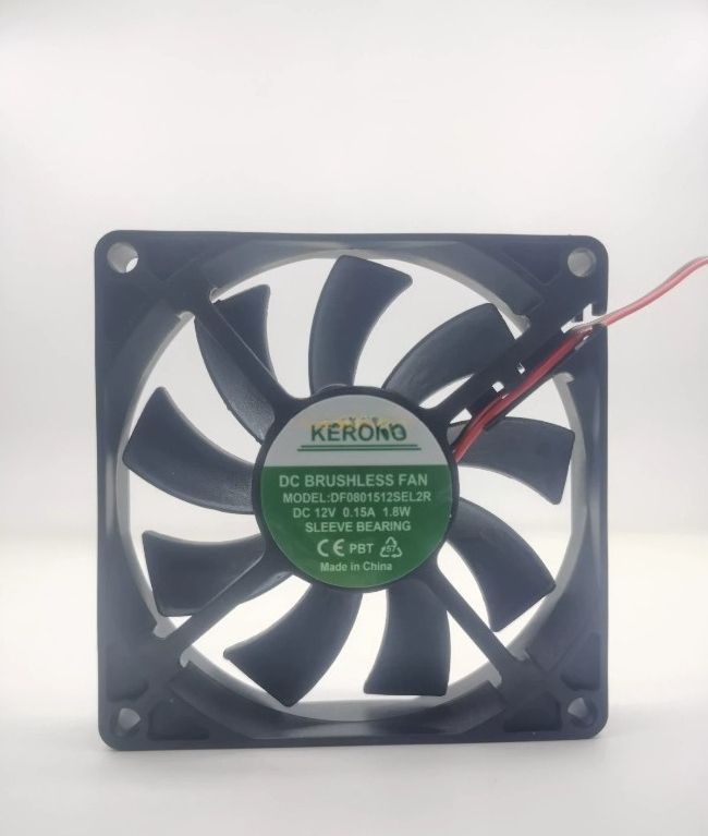 KERONG DF0801512SEL2R 12V DC 0.15A 1.8W 8см Шкаф вентиляторы -