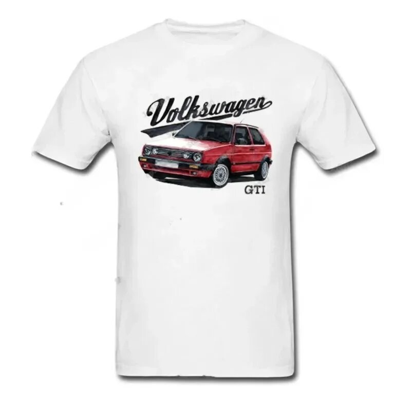 Мужская футболка Golf mk2 M, Белый, White