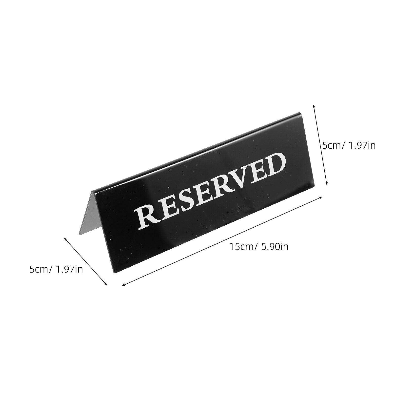 2 Шт Знаки Reserved Для Свадебной Вечеринки Practical 15.00X5.00X4.00Cm