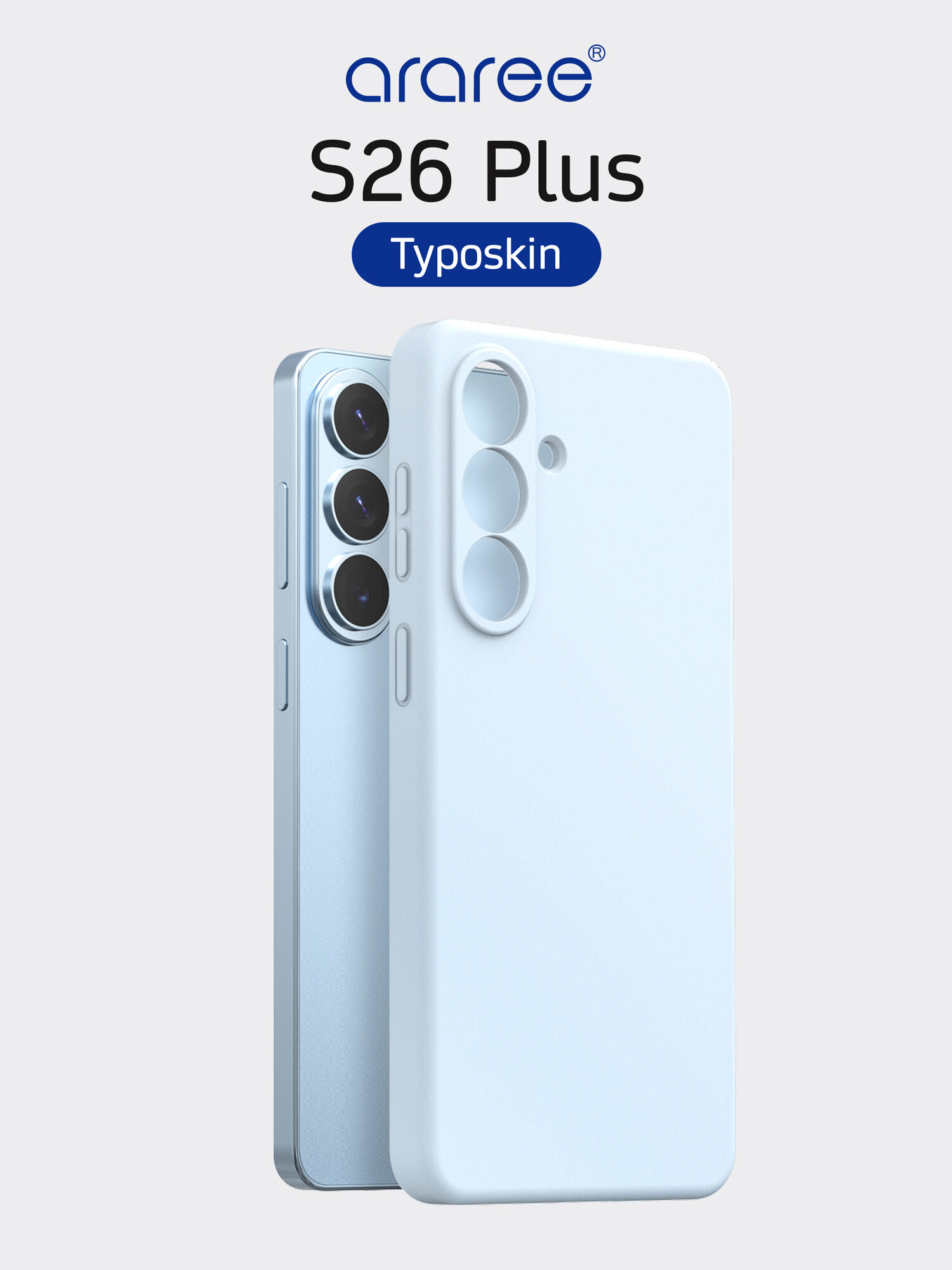 Чехол на Samsung Galaxy S26+ Araree Typoskin, софт-тач, магнитный