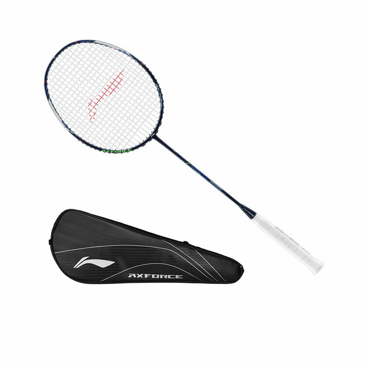 Ракетка для бадминтона унисекс Li Ning Thunder Mini Cannon, полнокарбоновая, атакующего типа