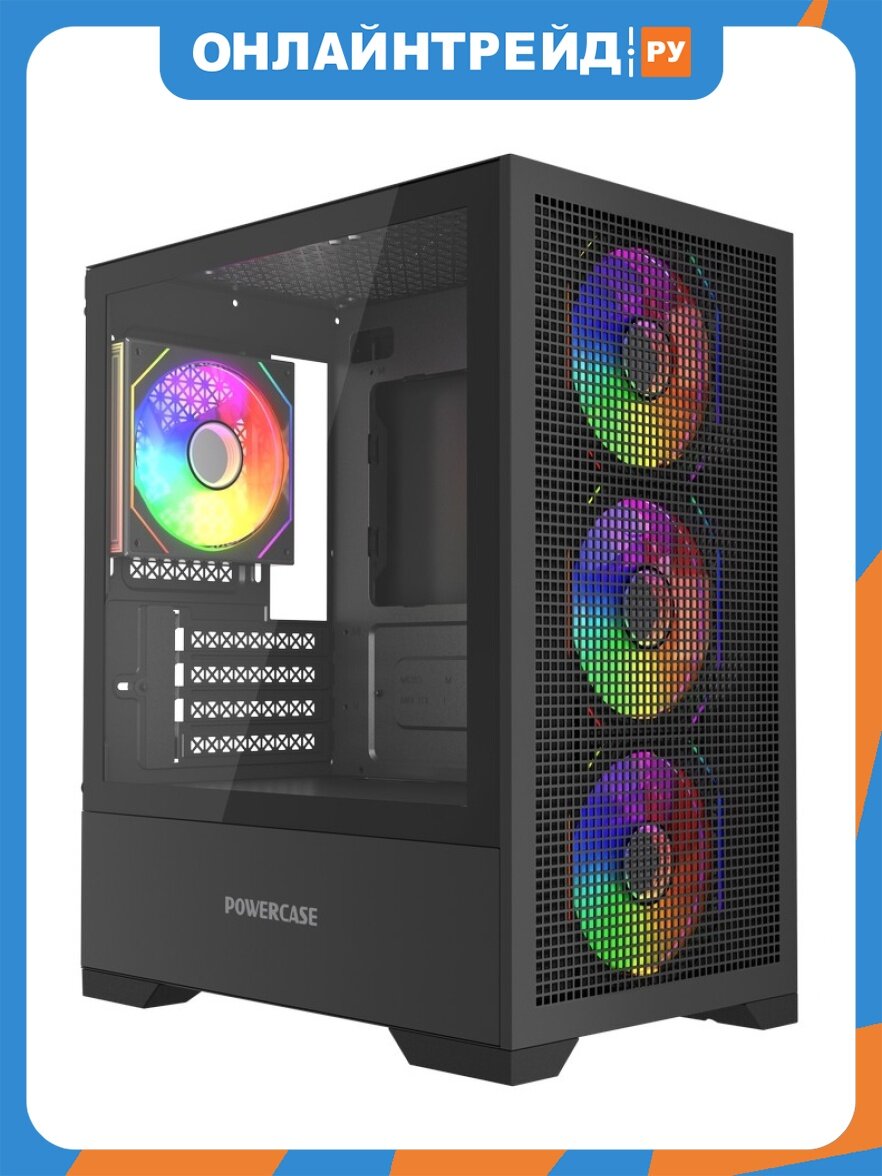 Корпус Powercase Mistral Micro B315, чёрный (CMMB315-A4)